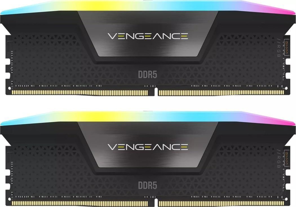 Модуль оперативной памяти Corsair Vengeance Ddr5 Black 6400 МГц Rgb