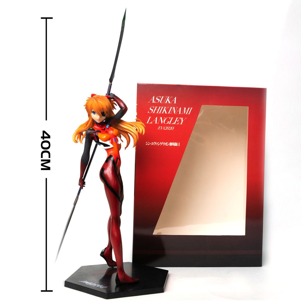 аниме фигурки Аска евангелион 40CM/EVA фигурка"Asuka" - купить с доставкой по выгодным ценам в ...