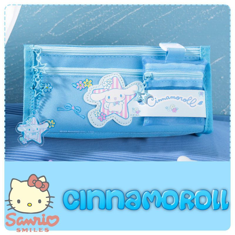 Санрио Циннаморолл Уникальный холстяной пенал Cinnamoroll от Sanrio для ...