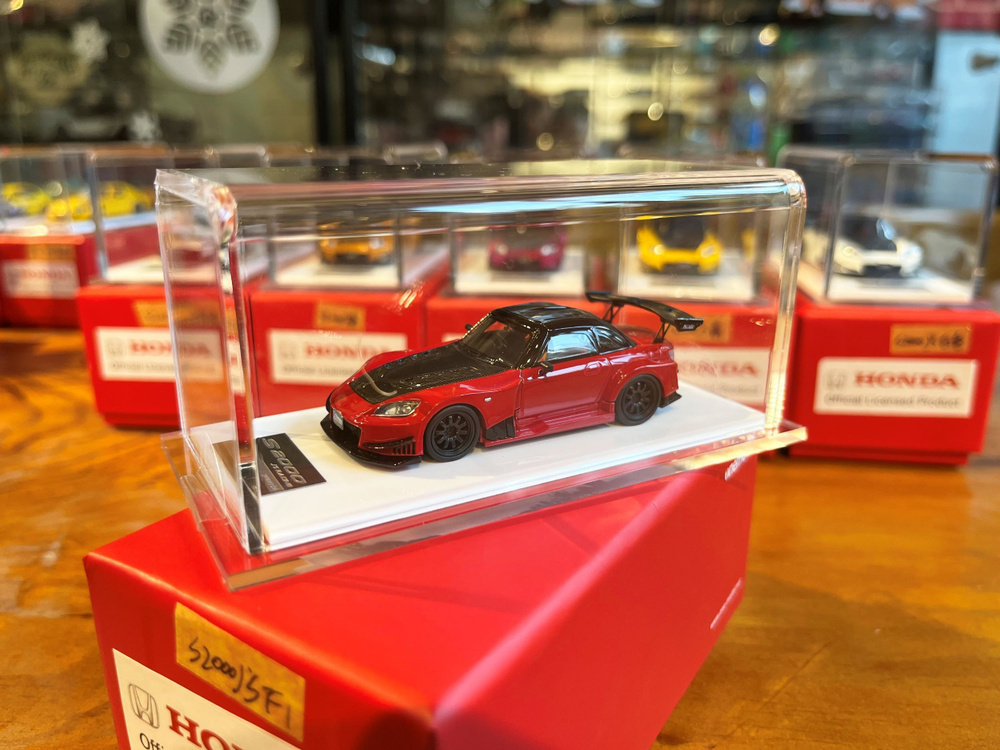 Машинка модель Onemodel 1:64 Honda S2000 JS RACING Track Edition Resin ...