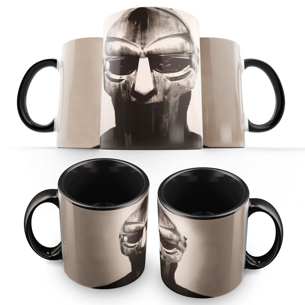 Кружка "MF DOOM(рэперская, 2Pac, The Notorious B.I.G., Snoop Dogg, N.W ...