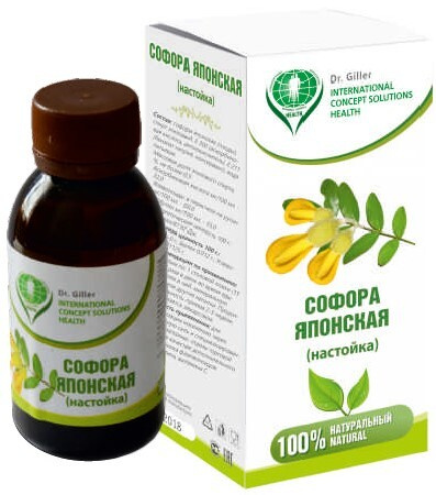 Dr. Giller настойка софоры японской, 100 мл - купить с доставкой по ...