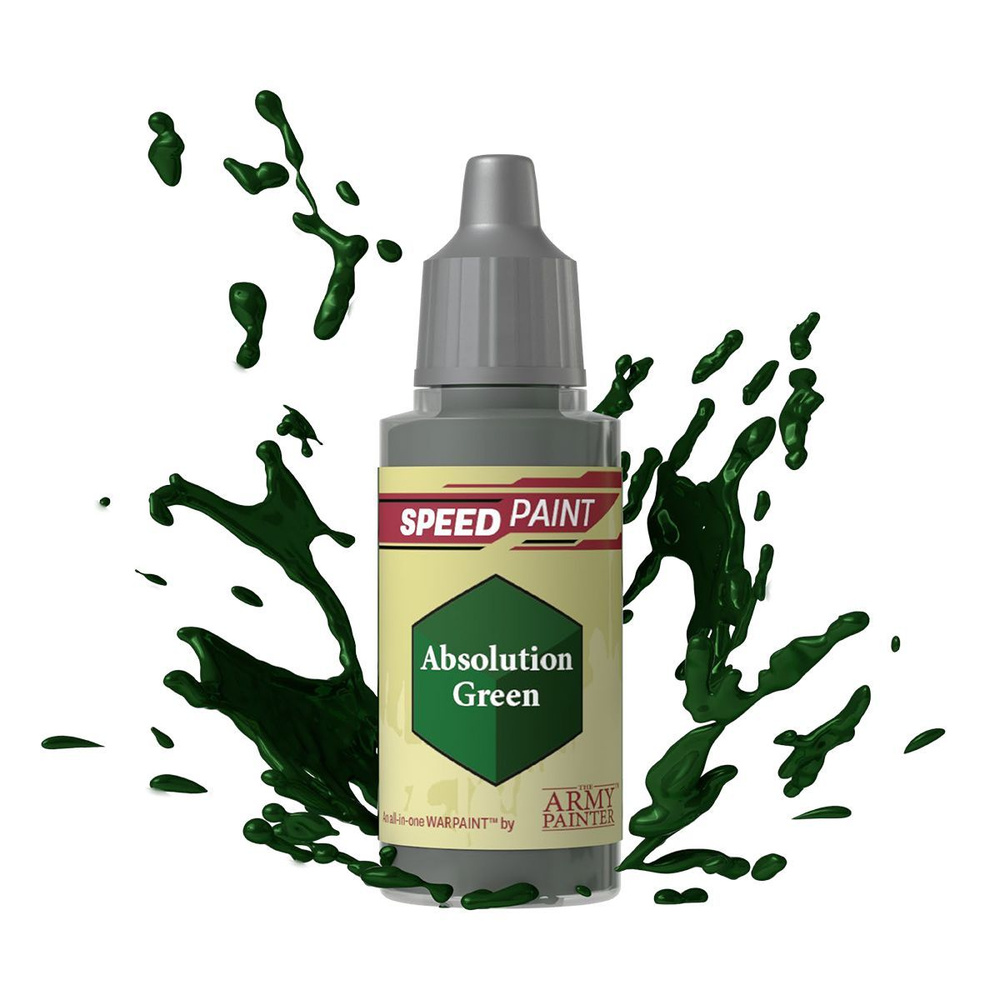 Акриловая краска Army Painter Warpaints Speedpaint: Absolution Green ...