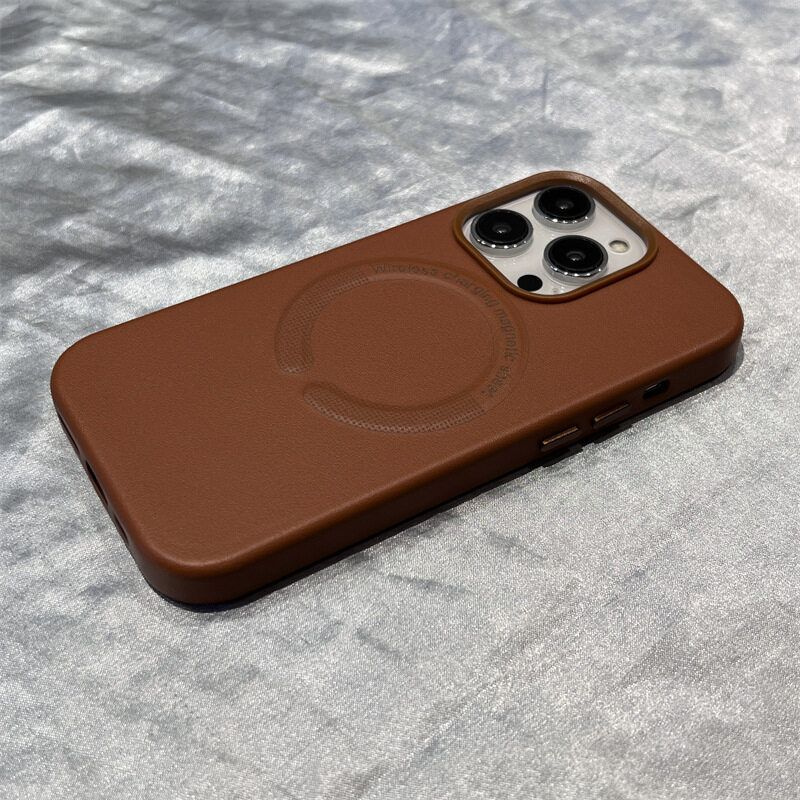 Кожаный чехол MagSafe для iPhone 14 Pro Max - купить с доставкой по ...