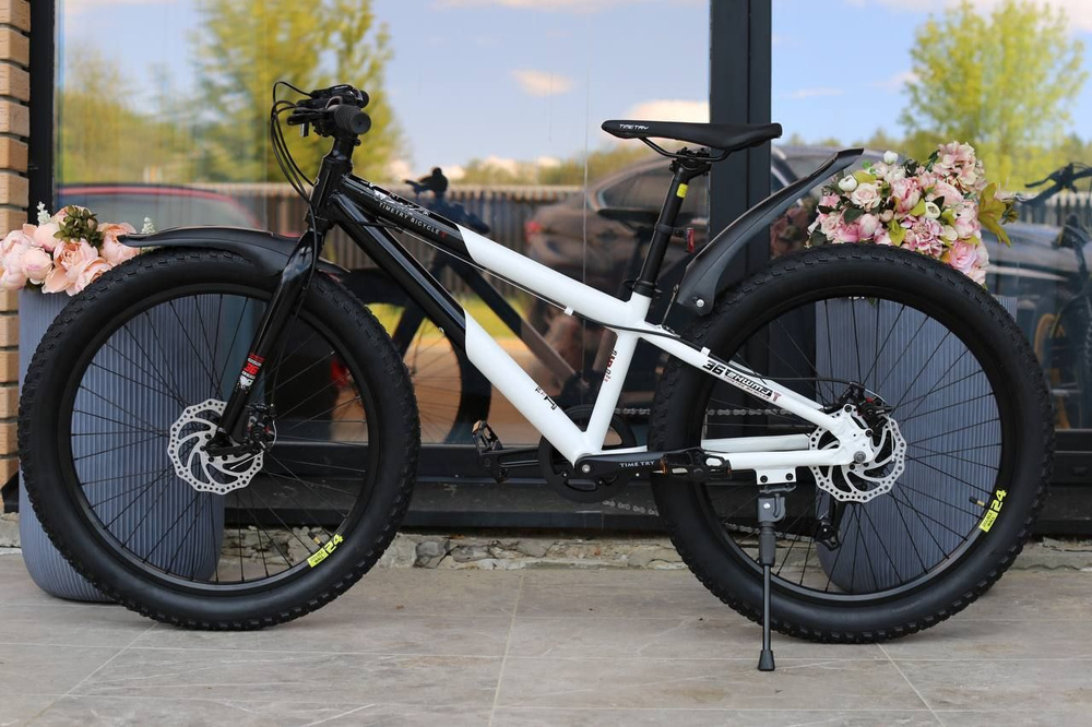 Велосипед фэтбайк Fatbike Timetry TT111/7s 24" Алюминиевая рама ...