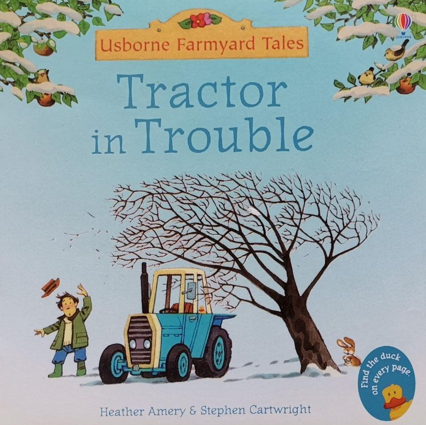 Usborne Book Farmyard Tales: Tractor in Trouble / Сказки для чтения на английском для детей ...
