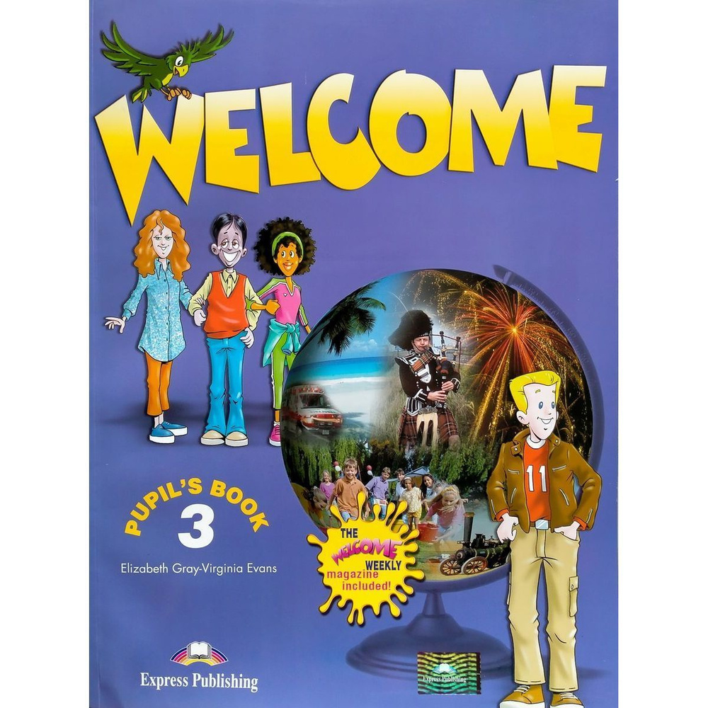 Welcome 3 Pupil's Book with DVD - купить с доставкой по выгодным ценам ...