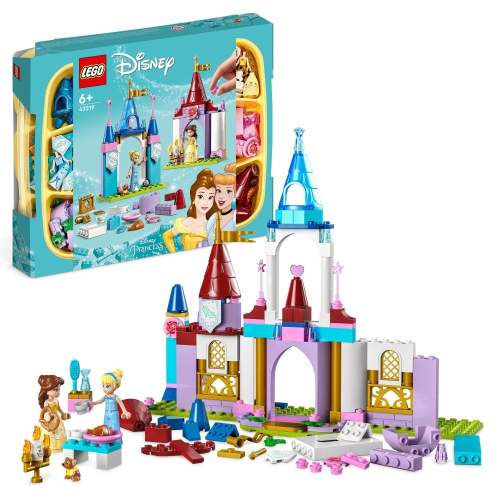 LEGO Disney Princess - Креативные замки принцесс Диснея 43219 - купить ...