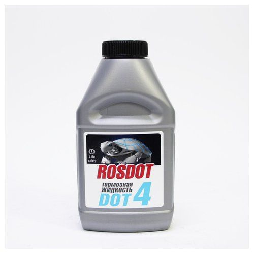 Тормозная жидкость DOT 4, 0,25л ROSDOT 430101H17 - купить по доступным ...