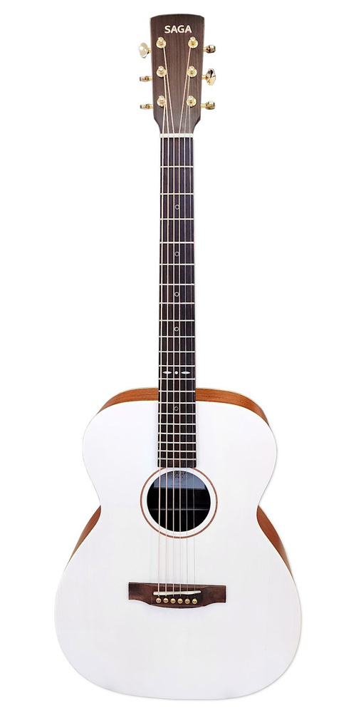 Электро-акустическая гитара "Galaxy" 40", Массив Ситхинской Ели, Saga ...