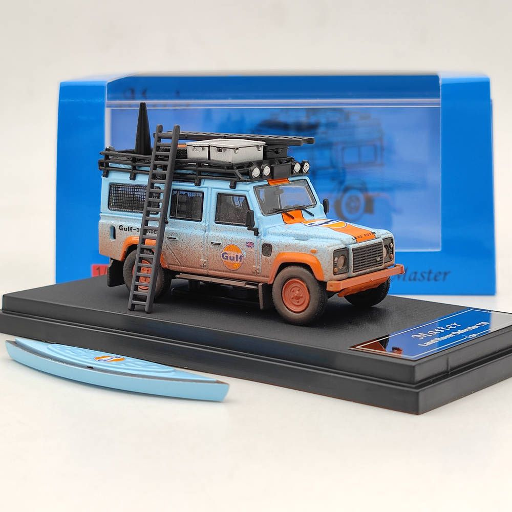 Машинка модель Master 1:64 Land Rover Defender Big Wheel Modified Buggy ...