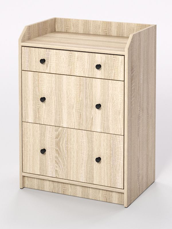 Комод Westcom ХАУГА с 3 ящиками 60x40x84 см 3 ящ купить по выгодной цене в интернет