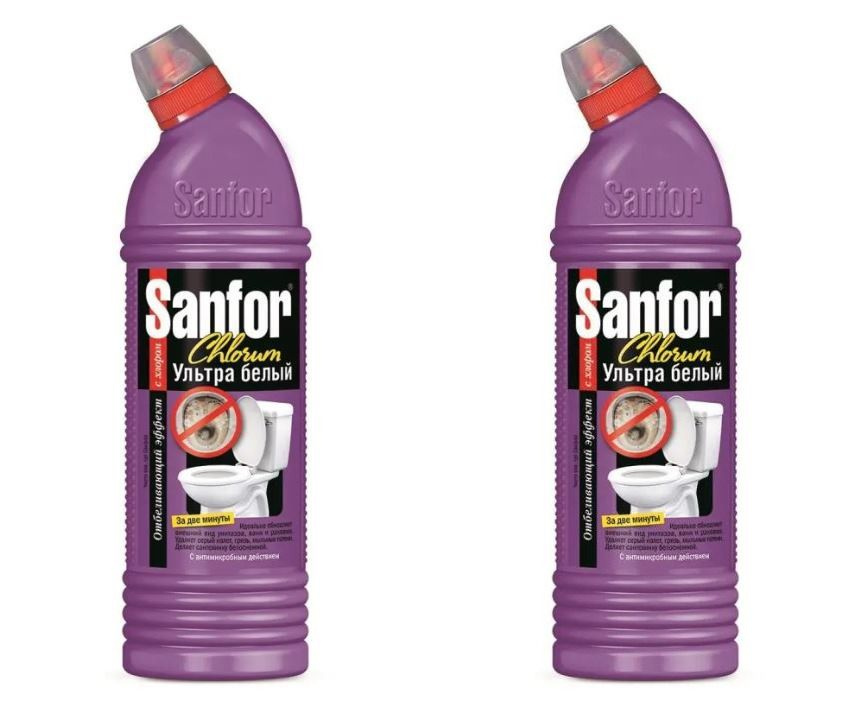 Sanfor Средство чистящее универсальное Fordom Хлорум, 750 г, 2 шт - купить с доставкой по ...