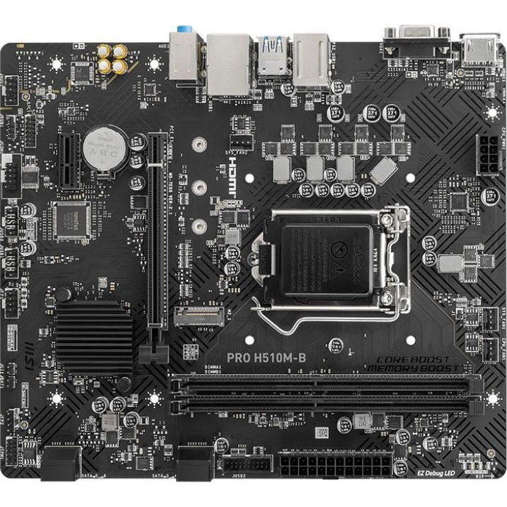 Материнская плата MSI PRO H510M-B купить по низкой цене с доставкой и ...