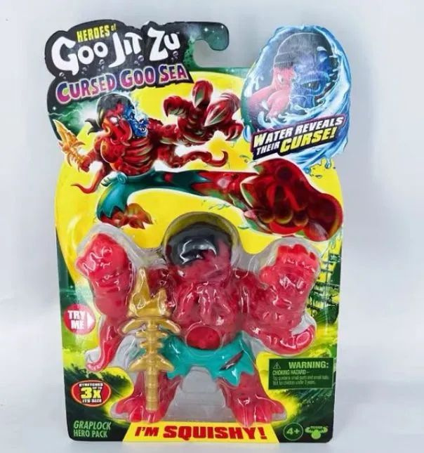 Гуджитсу Игрушка GRAPLOCK HERO PACK GURSED GOO SEA S10 тянущаяся ...