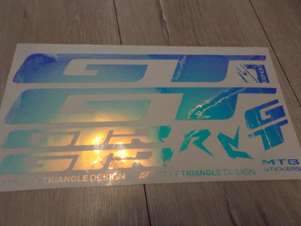 Наклейки GT gtr для велосипеда на раму, MTB Stickers - купить с ...