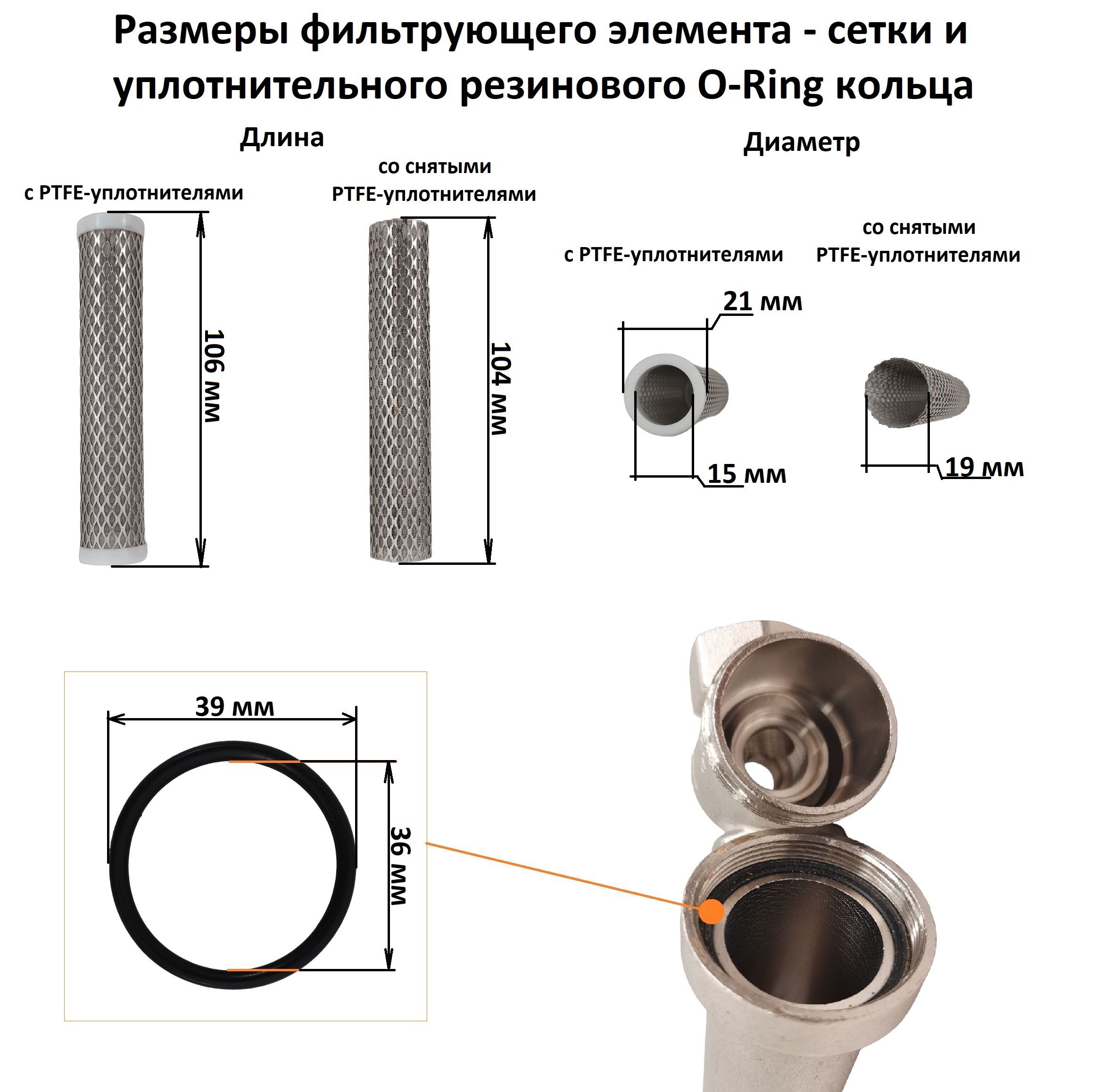 Самопромывной фильтр 3/4 механической очистки VERPAT "Кордон", с ...