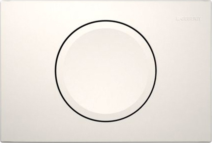 Кнопка смыва Geberit Delta 11 115.120.11.1 белая - купить инсталляцию ...