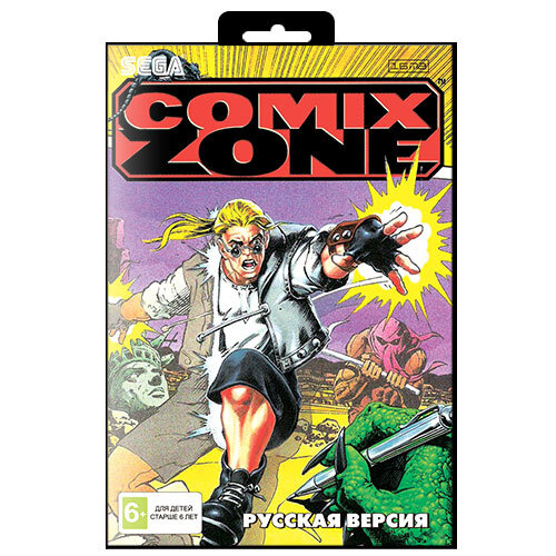 Игра для Sega: Comix Zone - купить по выгодной цене в интернет-магазине OZON (231278988)