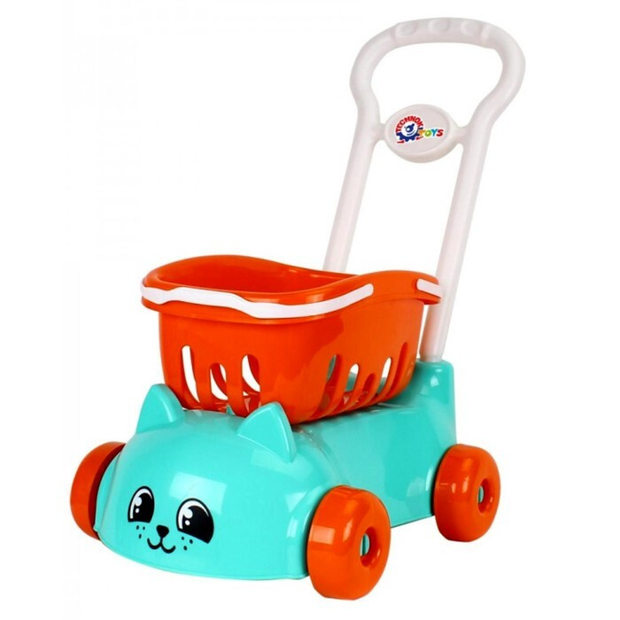 Тележка для супермаркета с корзинкой - купить с доставкой по выгодным ...