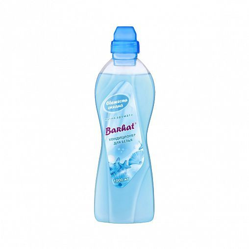 BARHAT BIOSAVE Кондиционер для белья "Свежесть Океана", 1л - купить с доставкой по выгодным ...
