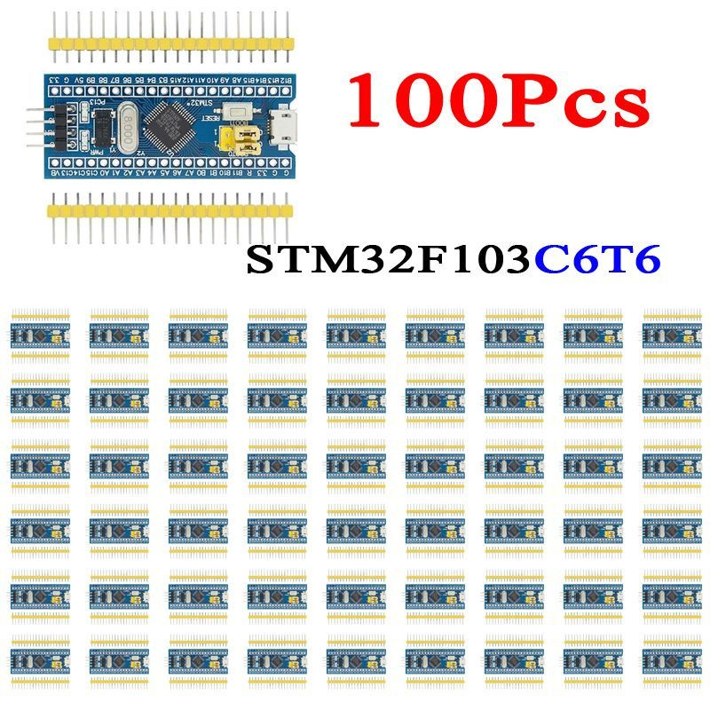 STM32F103C6T6 STM32F103C8T6 ARM STM32 Минимальный системный модуль платы разработки для Arduino ...