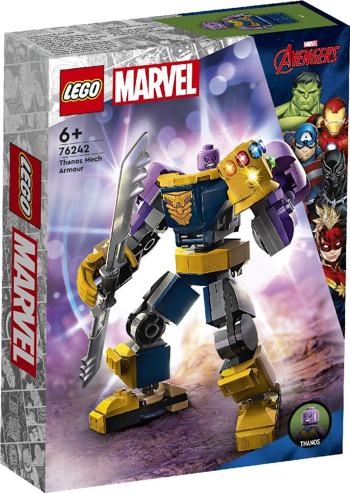 Лего 76242 Танос робот Lego Super Heroes - купить с доставкой по ...