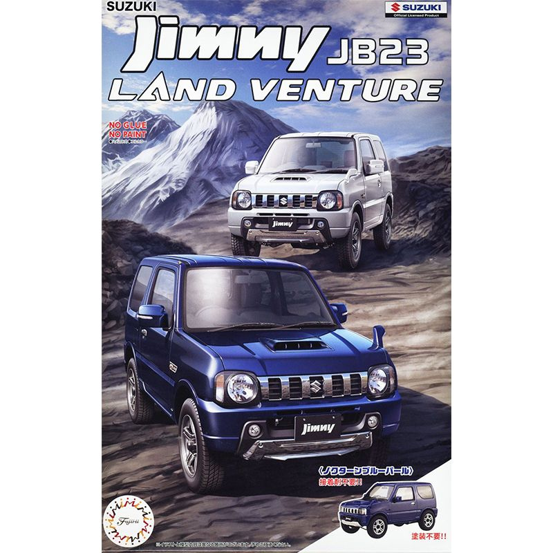 Сборная модель Машинка fujimi-06632 1/24 scale Suzuki Jimny JB23 car model kit No need for glue ...