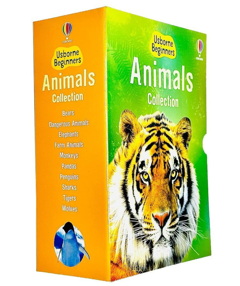 Usborne Beginners Animals Series 10 Books Collection Box Set - купить с ...