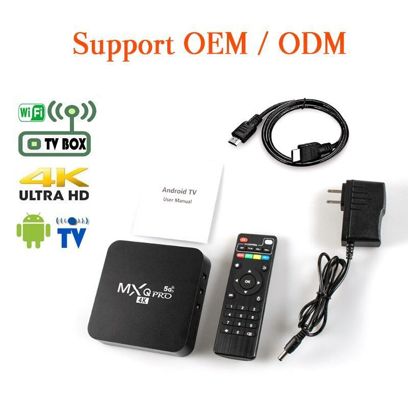Медиаплеер MXQ Pro 4K 5G ZQY18, HDMI, черный матовый, Android купить по ...