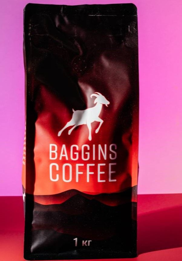 Кофе в зернах BAGGINS COFFEE 1кг - купить с доставкой по выгодным ценам в интернет-магазине OZON ...