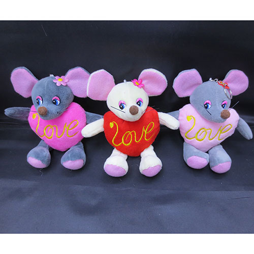 Мышка, мягкая игрушка, 12 см., в ассортименте - купить с доставкой по ...