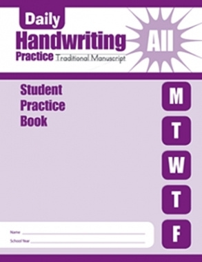 Daily Handwriting Practice: Traditional Manuscript, Grades K-6 ...