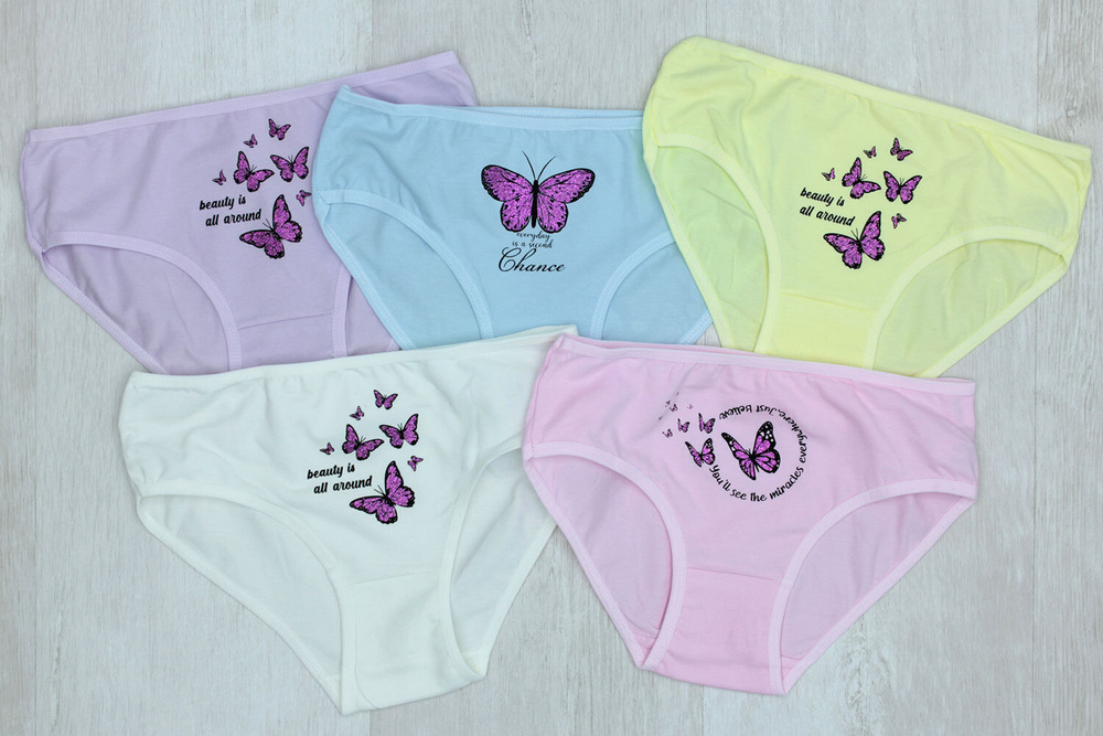 Комплект трусов Donella, 5 шт - купить с доставкой по выгодным ценам в интернет-магазине OZON ...