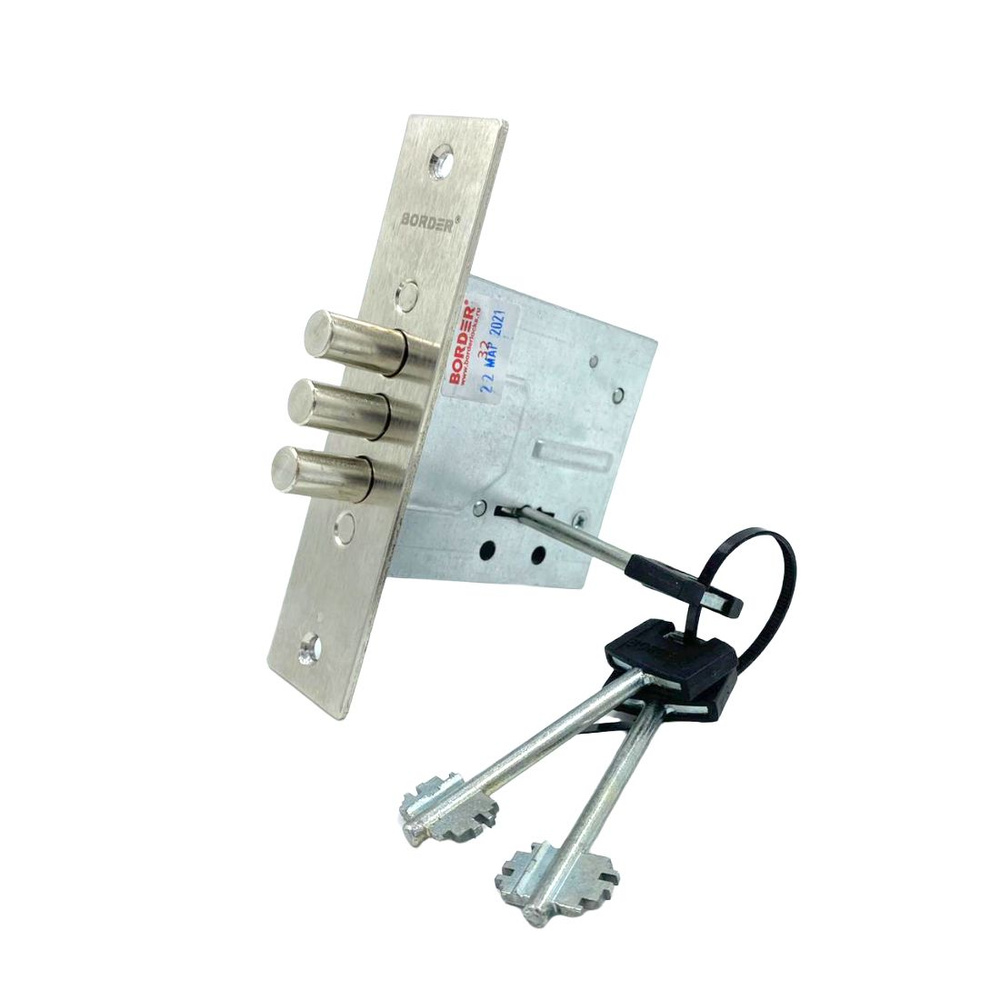 Замок врезной сувальдный BORDER (Бордер) Blockido Police ЗВ8-8У/13 ...