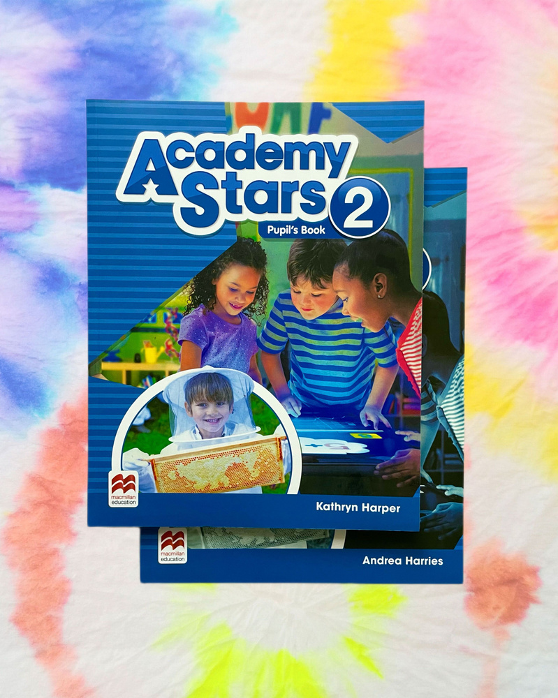 Книга Комплект Academy Stars 2. Level 2. Students Book+ Workbook + CD ...