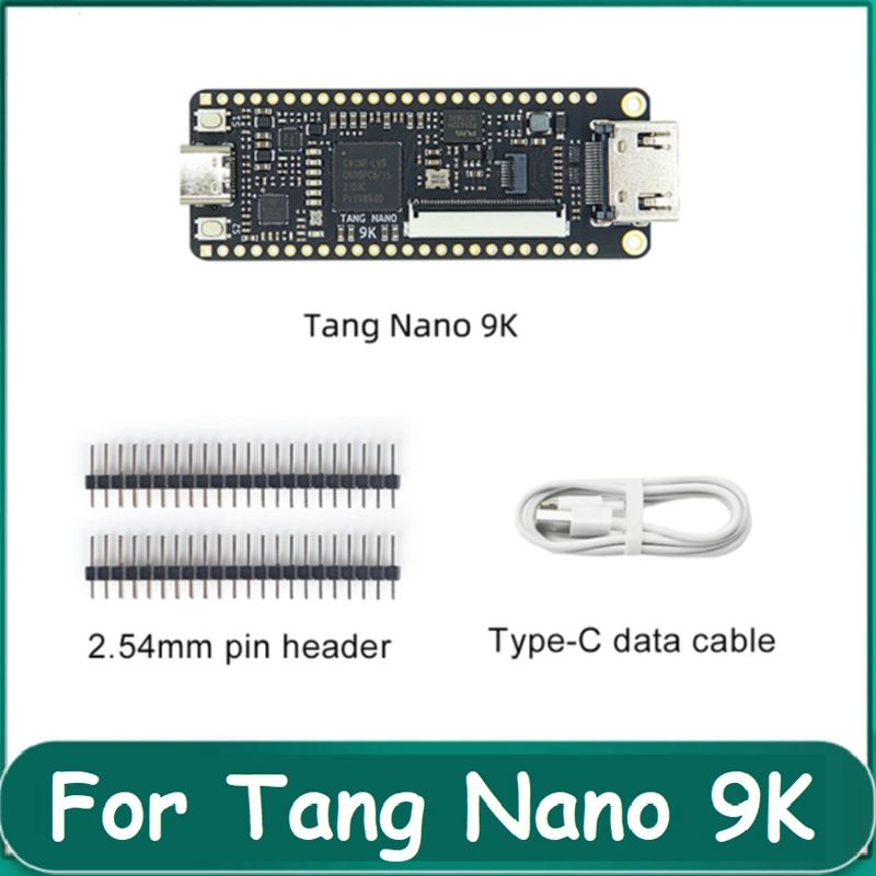 Для Tang Nano 9K FPGA макетная GW1NR-9 RISC-V RV HD 40P RGB интерфейс ...