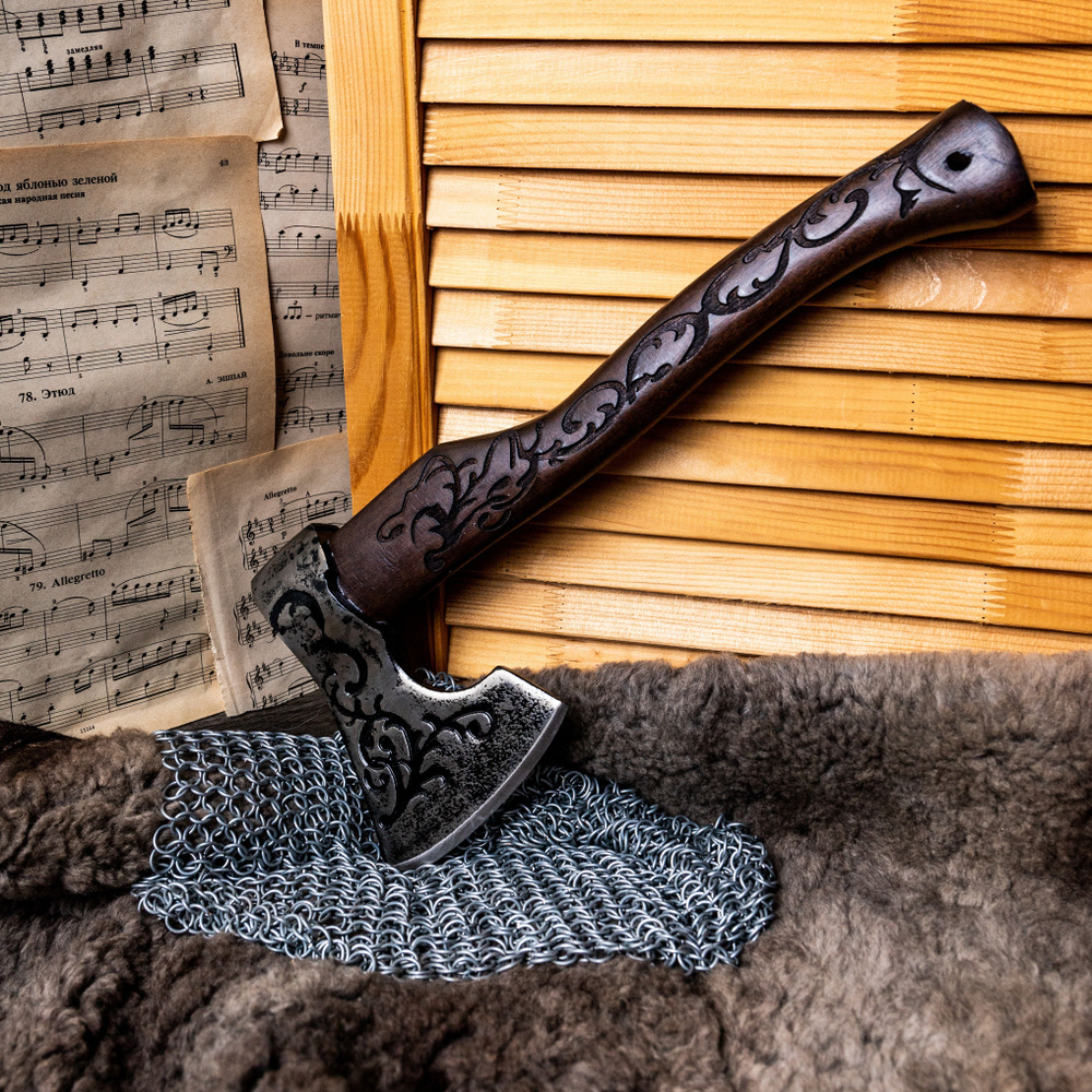 Топор туристический для дров Русич - купить с доставкой по выгодным ...