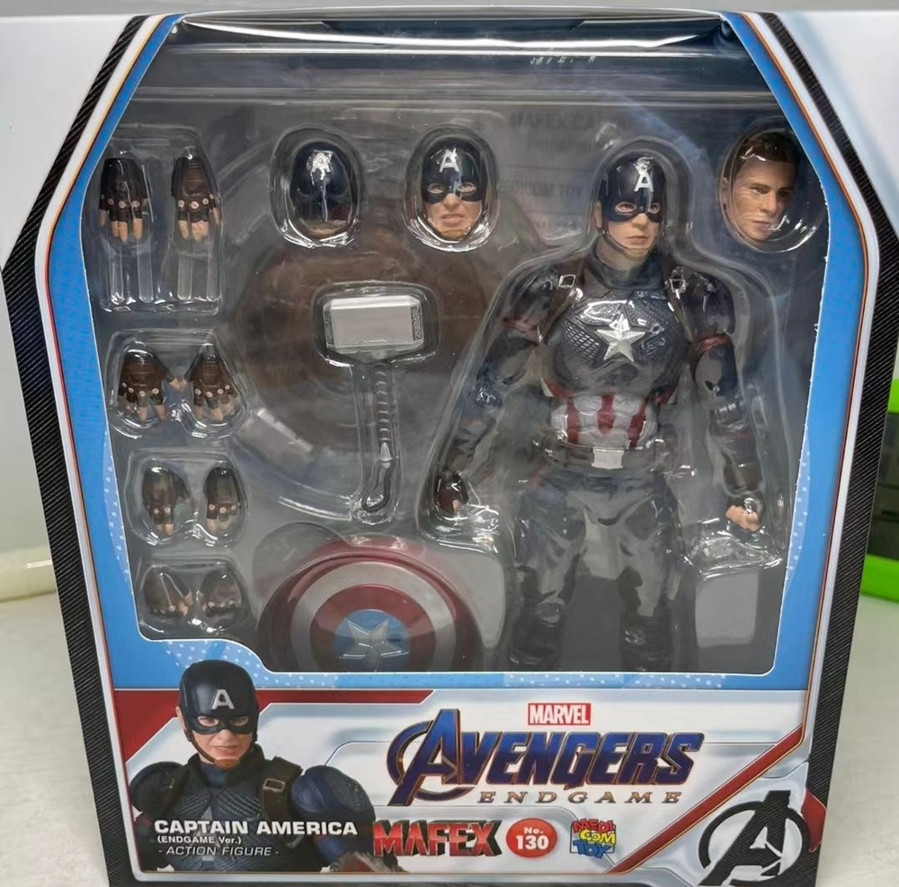 Medicom Toy MAFEX No.130 Steven Rogers MAFEX CAPTAIN AMERICA ENDGAME ...