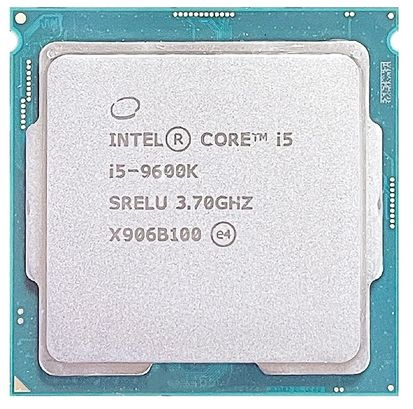 Процессор Intel i5-9600K i5 9600K Core i5 9-го поколения, OEM (без ...