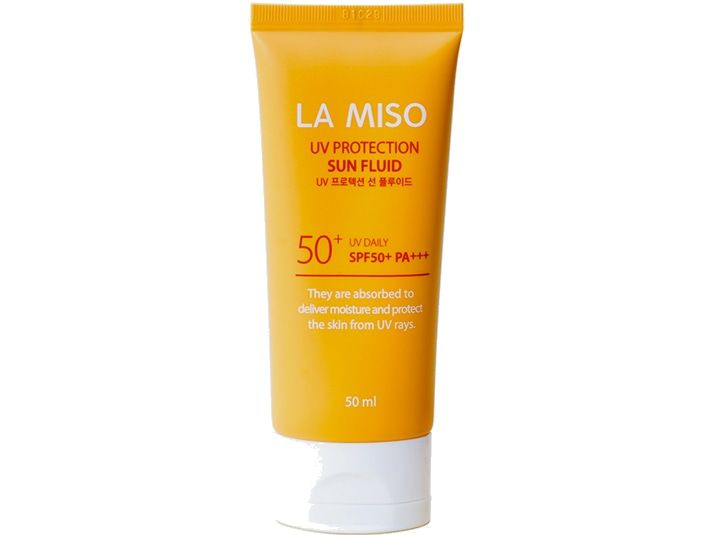 Солнцезащитный флюид для лица spf 50+ pa+++ La Miso UV protection sun ...