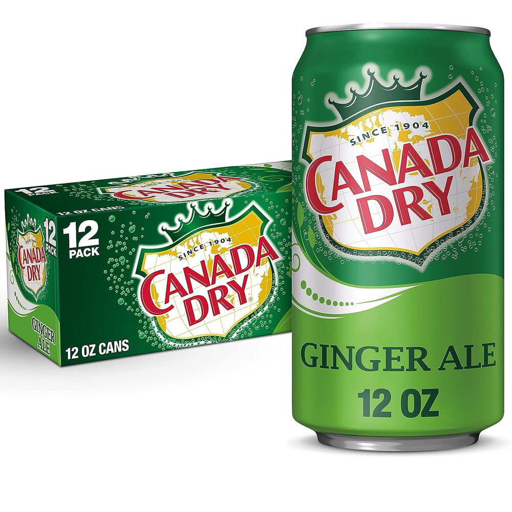 Газированный напиток Canada Dry Ginger Ale - Имбирный Эль "Польша", 6 ...