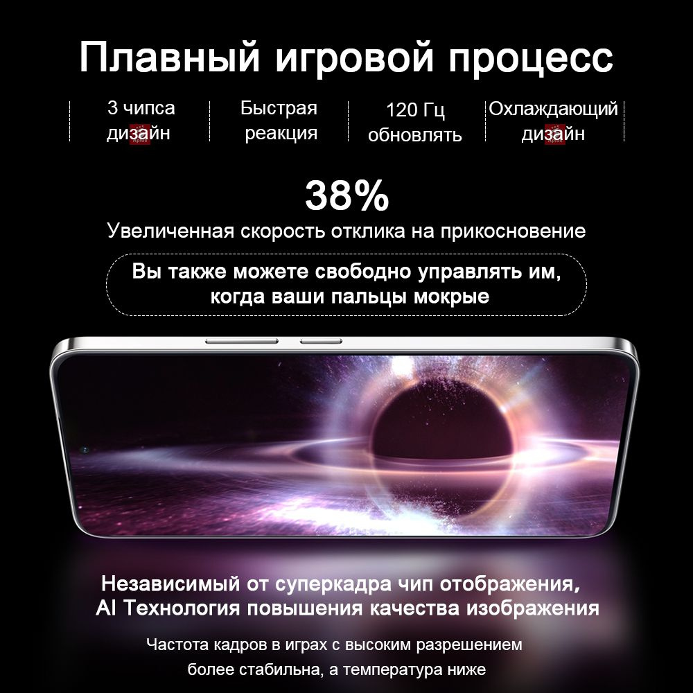 Смартфон Honor 90 GT, 2024 Монстр производительности - игровой телефон ...