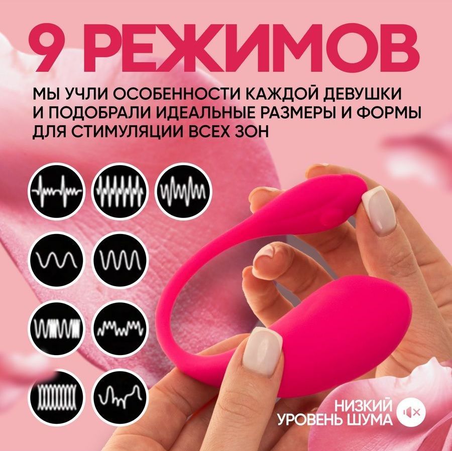Виброяйцо You are Lovely vibro egg, розовый, 18 см - купить с доставкой ...