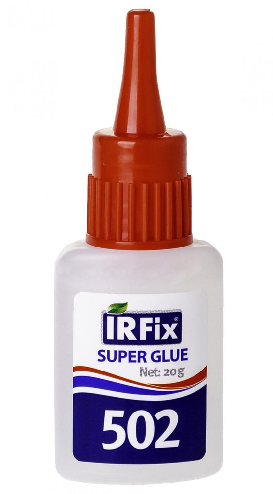 Клей секундный цианоакрилатный IRFIX Super Glue 502 бесцветный (20гр) - купить с доставкой по ...
