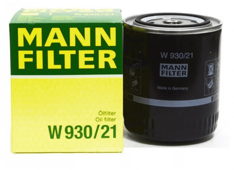 Фильтр масляный MANN FILTER W930/21 - купить по выгодным ценам в ...