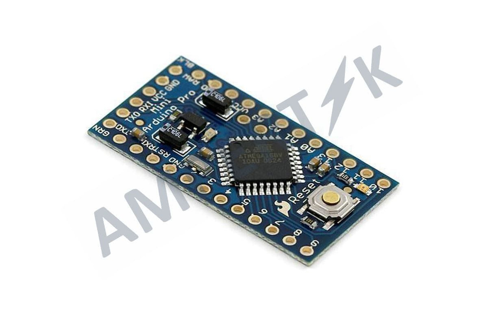 Контроллер Arduino Pro Mini (ATmega328, 5В) Ampertok - купить с ...
