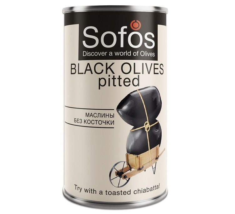 Sofos Маслины Черные, 280 г - купить с доставкой по выгодным ценам в интернет-магазине OZON ...