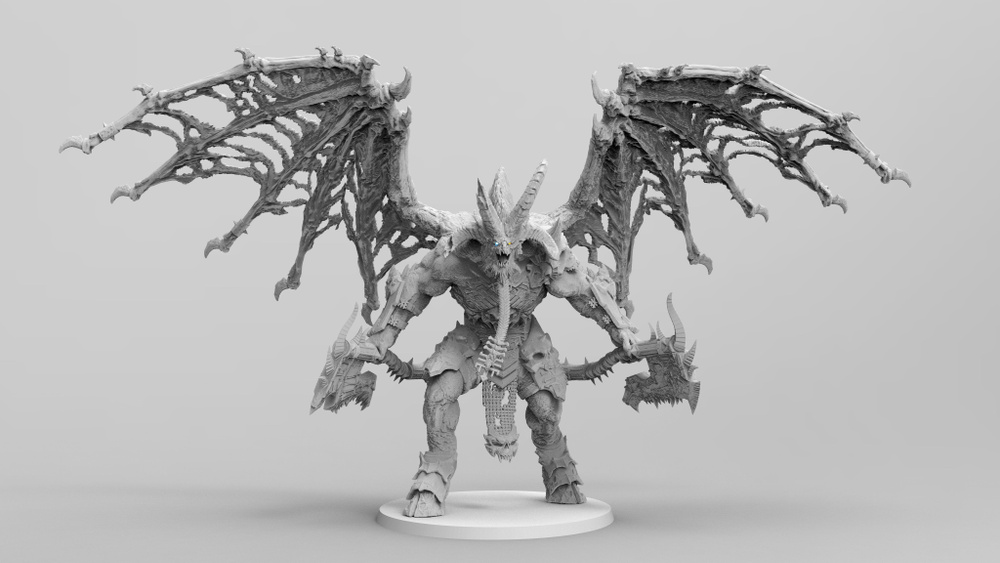 Игровая фигурка Skarbrand (Скарбранд - Величайший служитель Кхорна ...