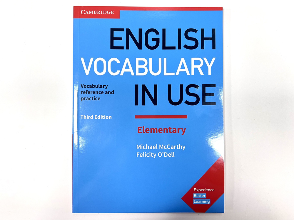 English Vocabulary in Use Elementary 3rd edition A4 большой формат ...